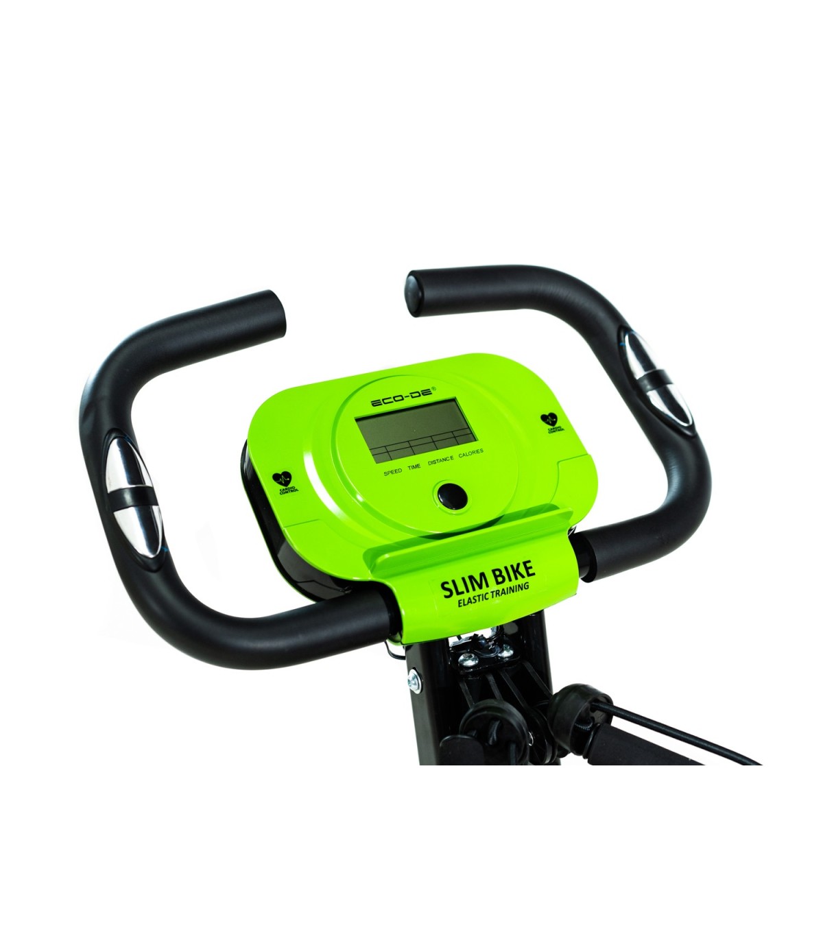 ECODE® Bicicleta Estática Plegable X Top Magnet Bike con LCD, Multiejercicios para Brazos y ...